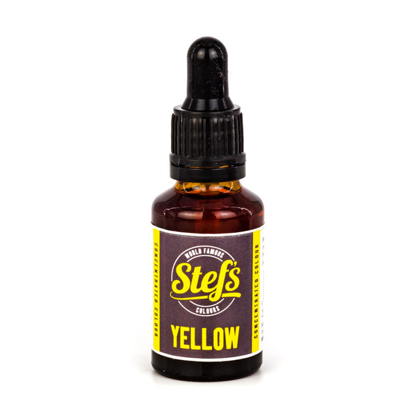 Stef's World Famous Colours - YELLOW Professional Grade Liquid Food Co ...