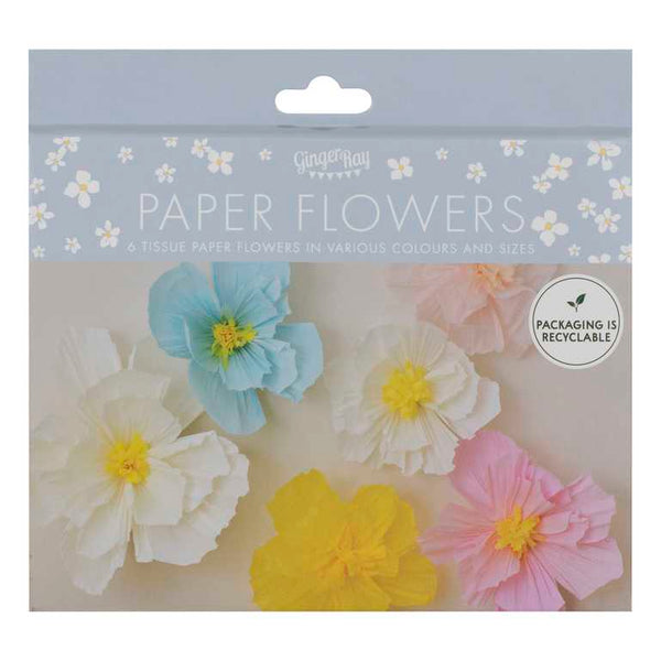 Tissue Paper Flowers - Stef Chef